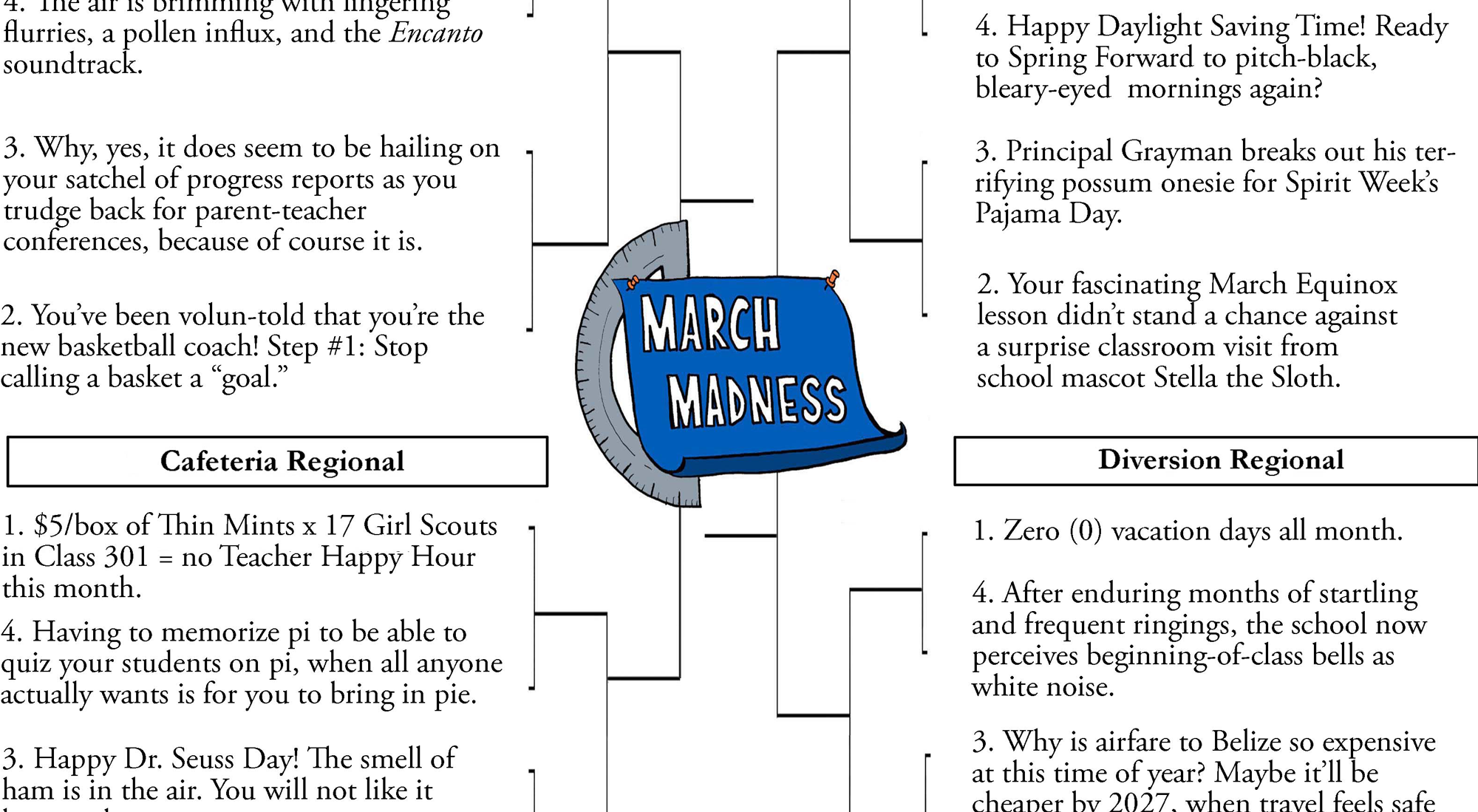 March Madness for Teachers - McSweeney’s Internet Tendency