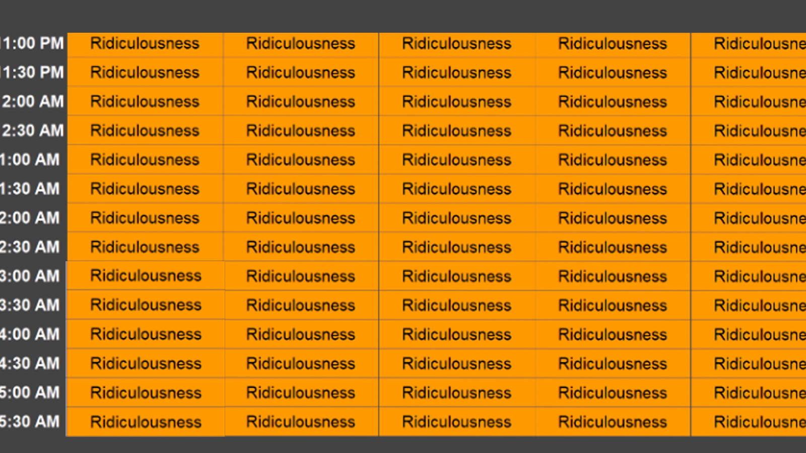 A Memo from MTV’s VP of Programming Regarding 1,004 Episodes of ...