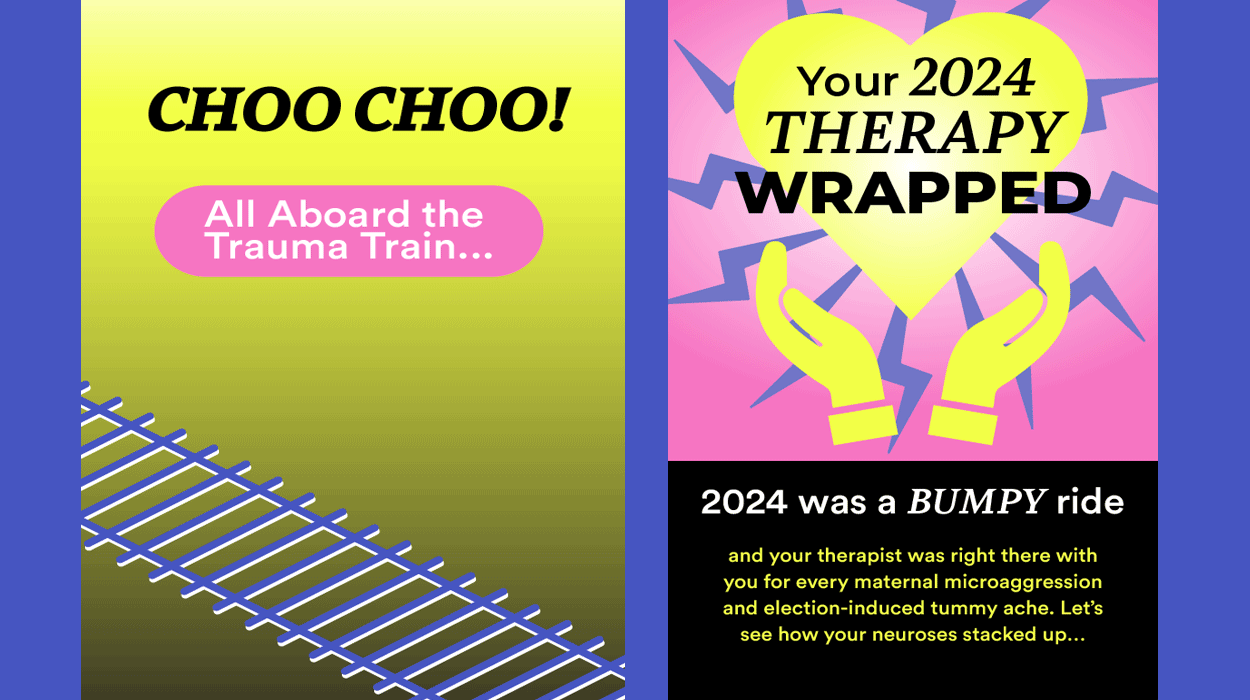 Your 2024 Therapy Wrapped - McSweeney’s Internet Tendency