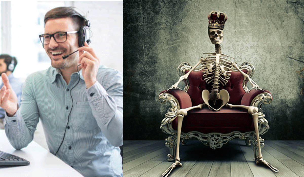 Questions You May Be Asked While Phone Banking For The Skeleton Prince ...