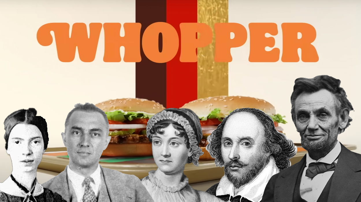 If Burger King’s Jingle “Whopper Whopper” Were the Only Literary Form ...