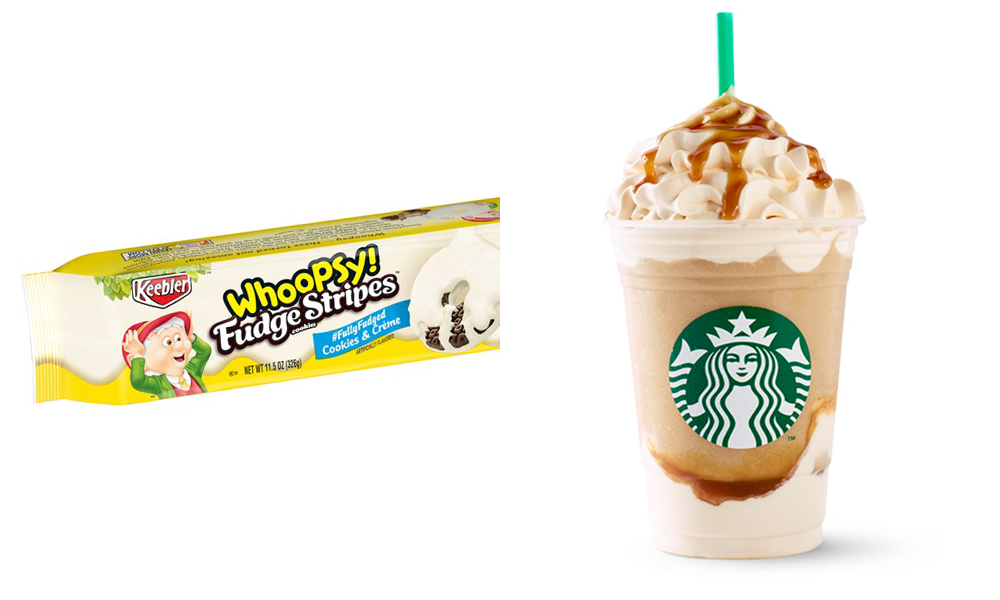 Reviews of New Food: Keebler Cookies & Creme Whoopsy! Fudge Stripes ...