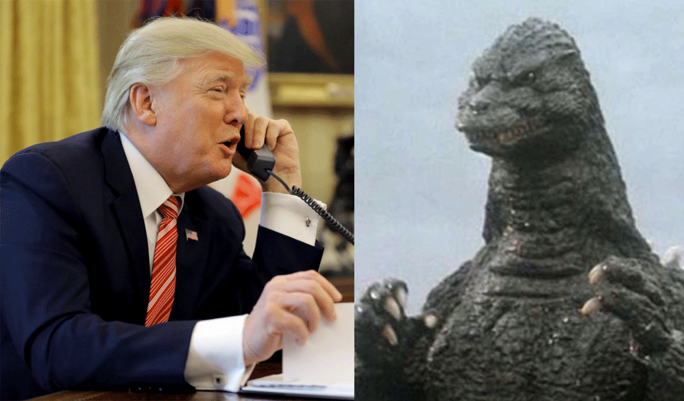 I Am Godzilla, King of Monsters, and I Too Was Contacted By the Trump ...