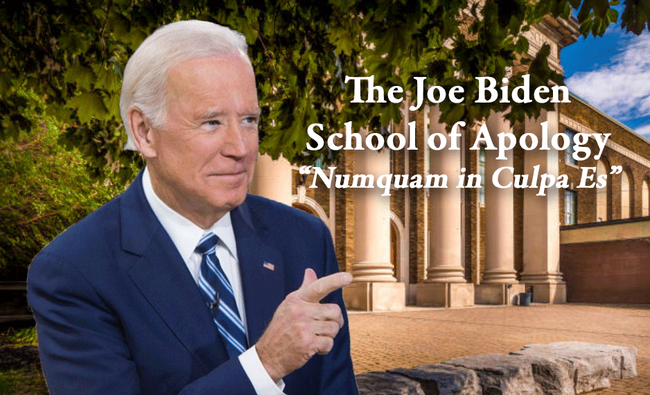 Course Catalog for the Joe Biden School of Apology - McSweeney’s ...