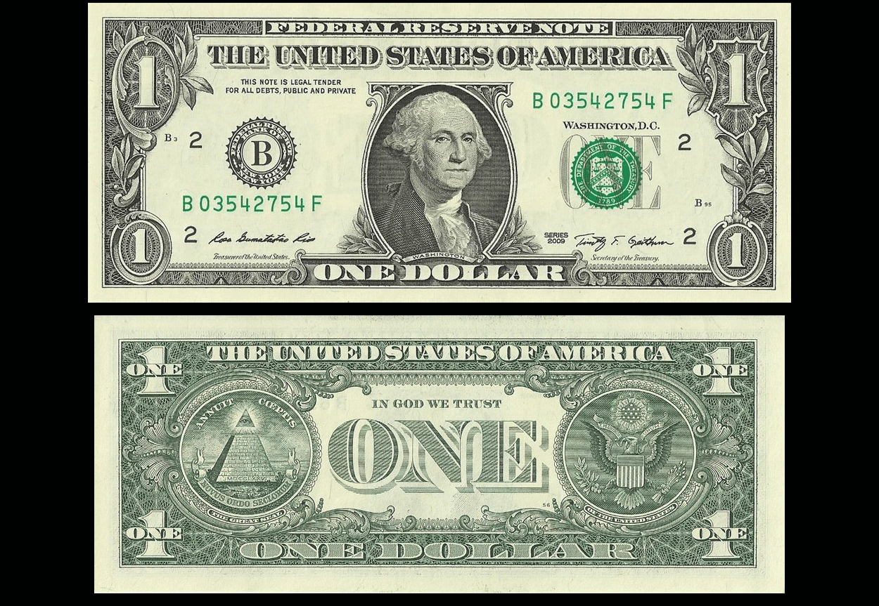 Notes for the Graphic Designer of the American One Dollar Bill ...